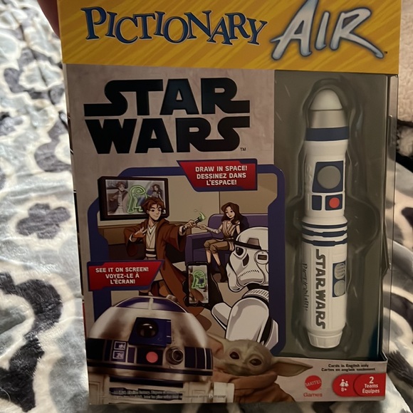 Mattel | Other | Brand New Star Wars Themed Pictionary Air Game | Poshmark